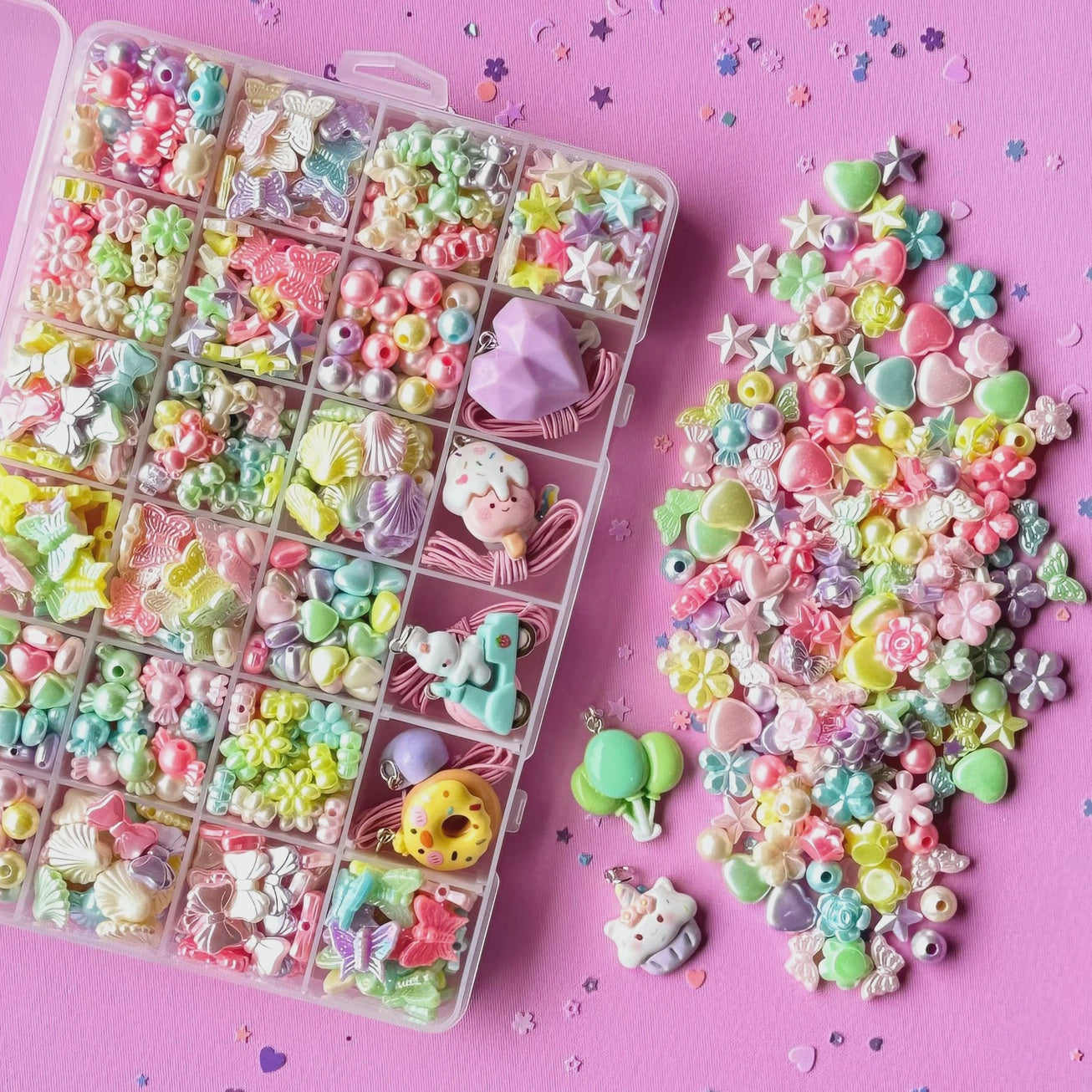 Large Bead Kit Pastel Shapes – Gorgeous Giftlines
